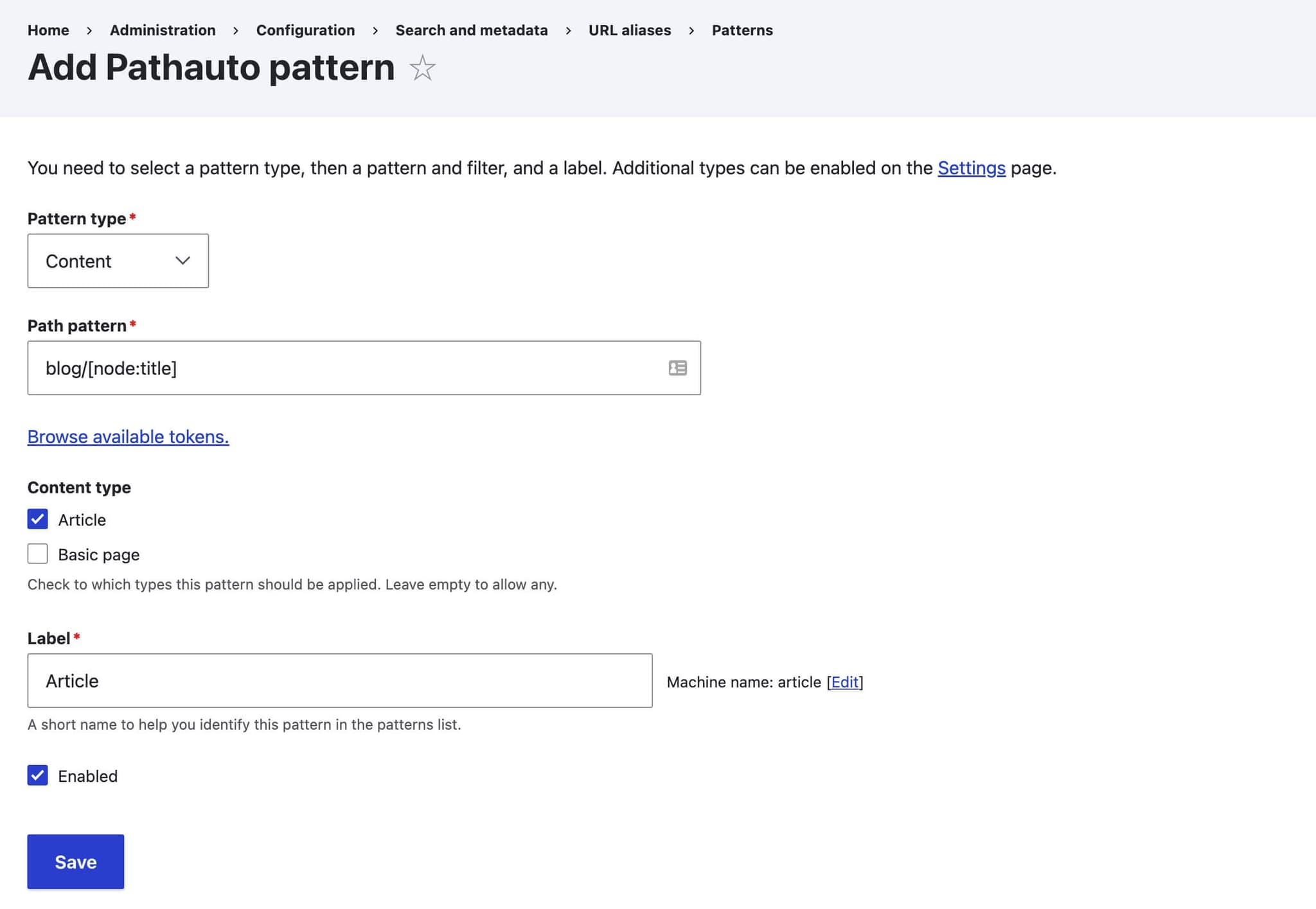 Configure Path Aliases - Next.js for Drupal